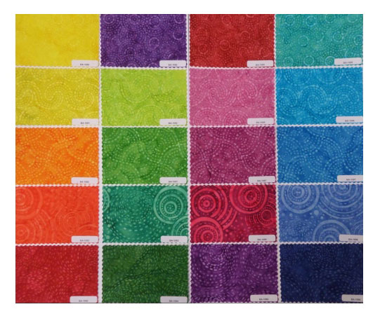 Bright Batiks - Bundle of 20 Fat Quarters • Fabrics - NEWWhats New!