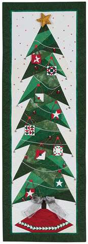 Crazy Christmas Tree Finished Quilt (SPECIAL was $200 now $150) • Qu