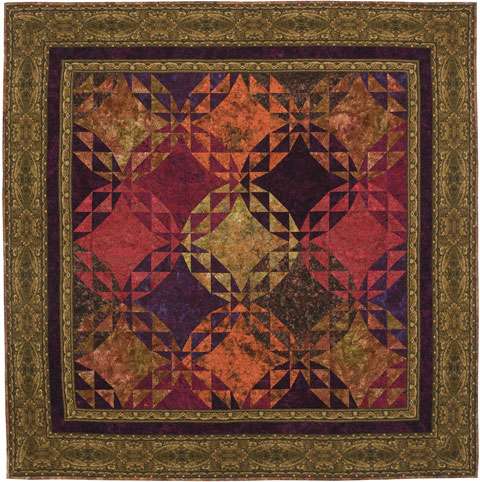 Echoes Fire Quilt Kitset • QuiltsKitsets • Quilts • Kitsets