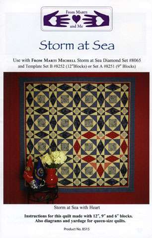 Storm at Sea Pattern by Marti Michell • Patterns • Grandmothers Ga