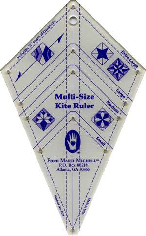 Multi-Size Kite Ruler - Marti Michell • Marti MichellNotions • Mar